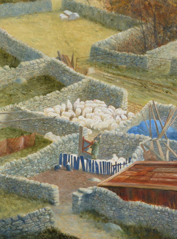 Checking the Flock, Nant Ffrancon - Francis Iles Gallery