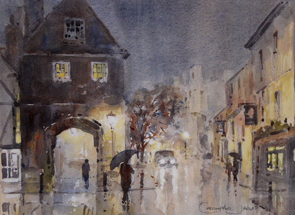 Umbrellas at Jaspers - Francis Iles Gallery